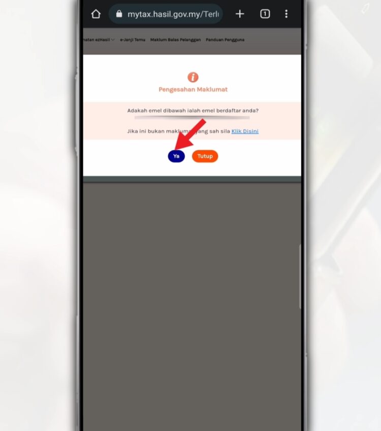 Cara Tukar Kata Laluan Akaun MyTax Atau Reset Password Bagi Yang Terlupa | ALI GAJET