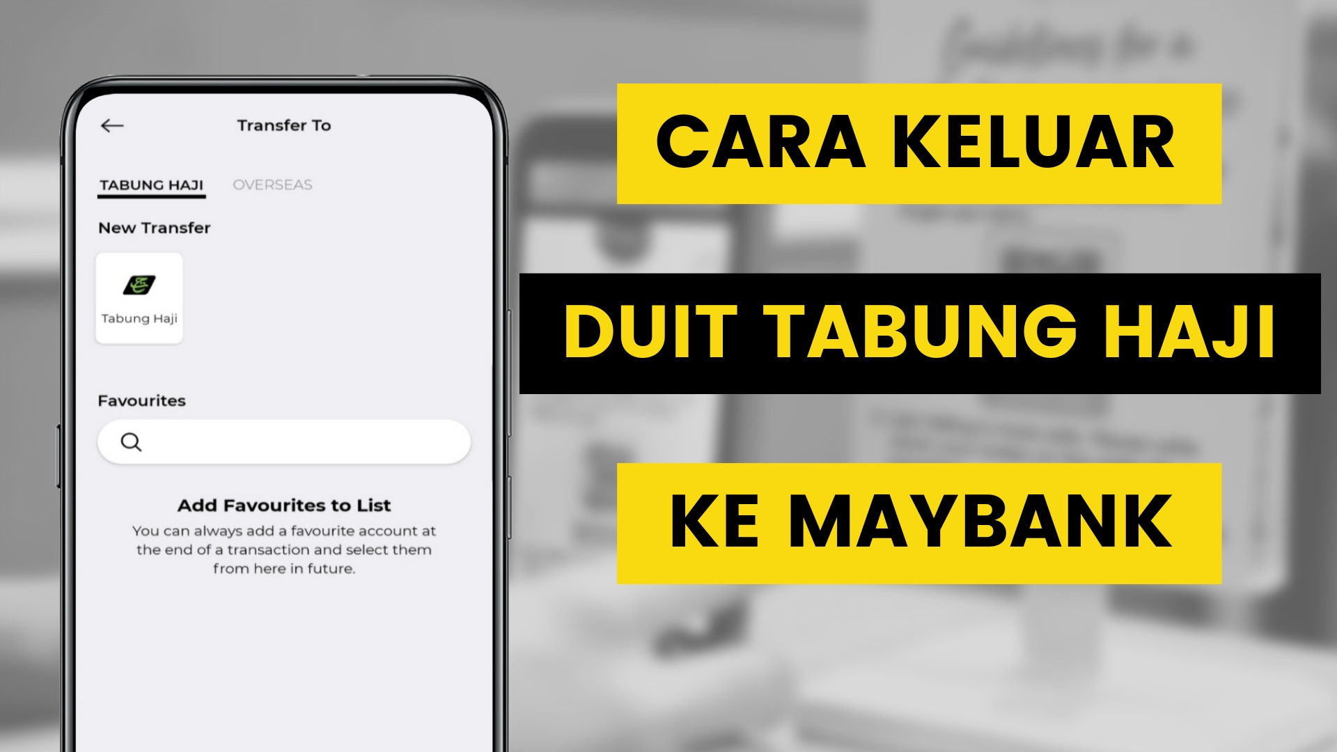 Cara Keluarkan Duit Tabung Haji Dan Transfer Ke Akaun Maybank Secara Online Melalui MAE by ...