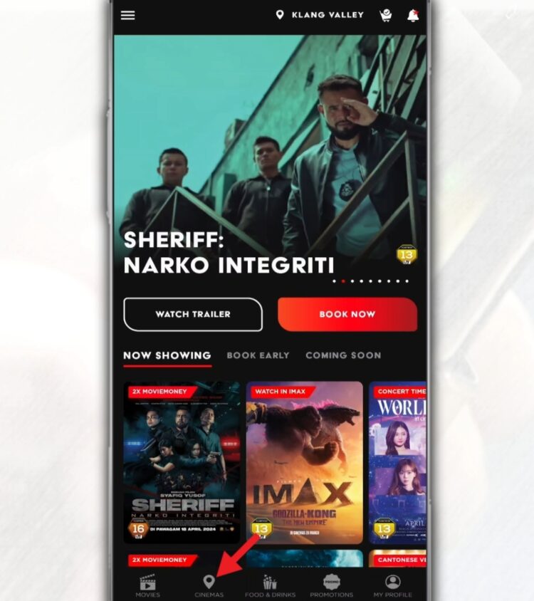 Cara Beli Tiket Wayang TGV Cinemas Secara Online Di TGV Mobile App ...